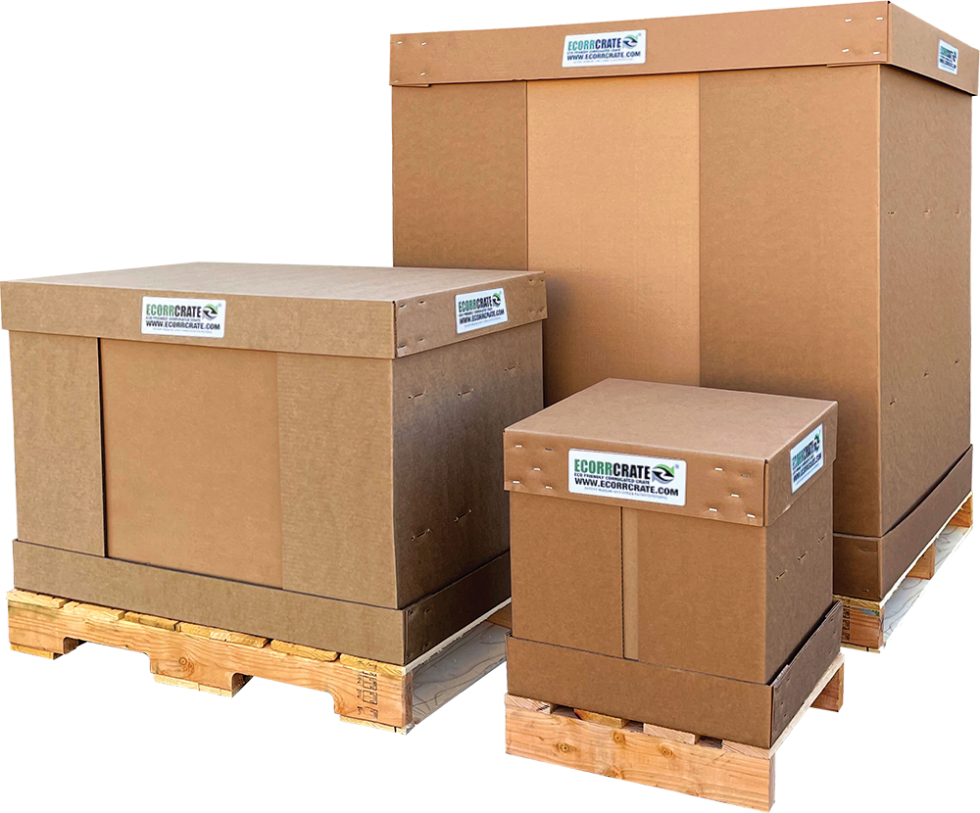 Lower Cost Crate Shipping with Wood Crate Alternatives | Ecorrcrate