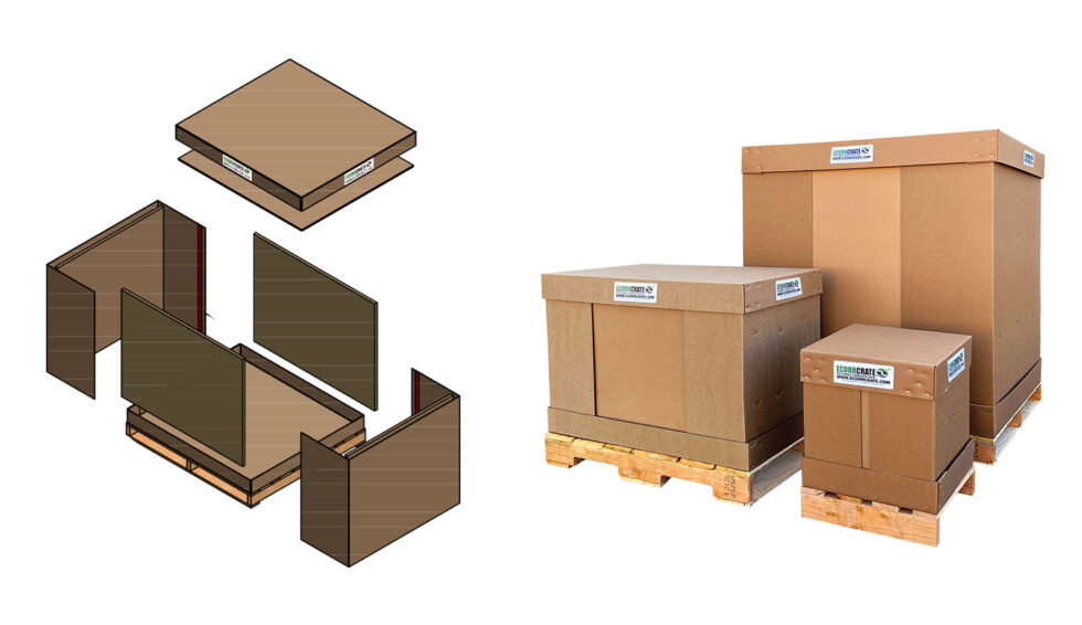 Shipping Crates | Wood Shipping Crate Alternatives | Ecorrcrate